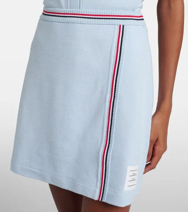 Thom Browne Cotton Wrap Skirt