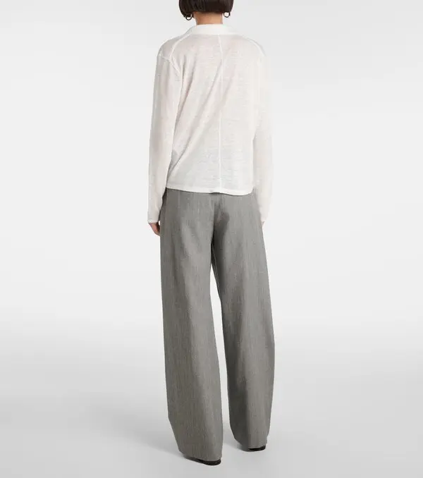 Dorothee Schumacher Natural Ease Long-sleeve Polo Sweater