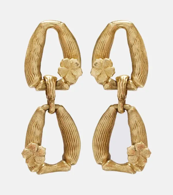 ALEMAIS Team Spirit -plated Drop Earrings - Gold
