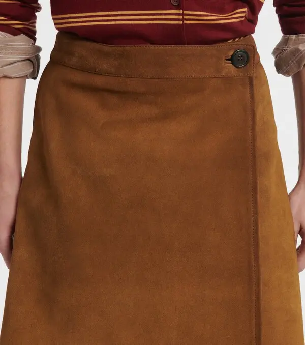 Miu Miu Suede Mini Skirt