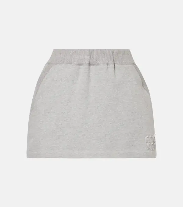 Miu Miu Cotton Miniskirt