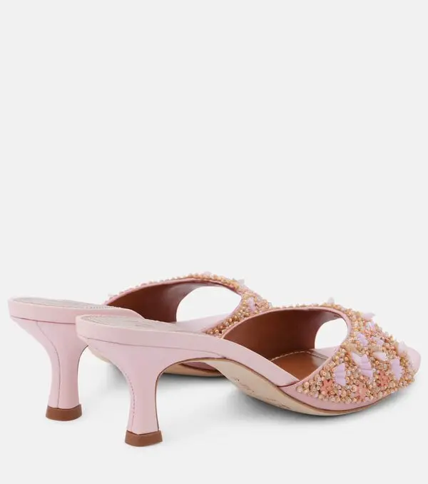 Staud Brigitte Beaded Mules