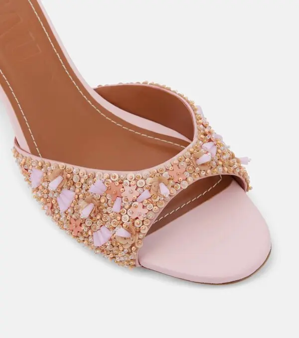 Staud Brigitte Beaded Mules