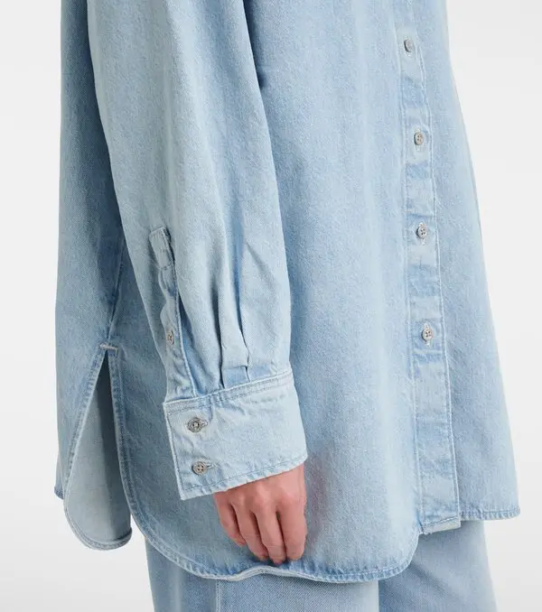 7 For All Mankind Nina Oversized Denim Shirt
