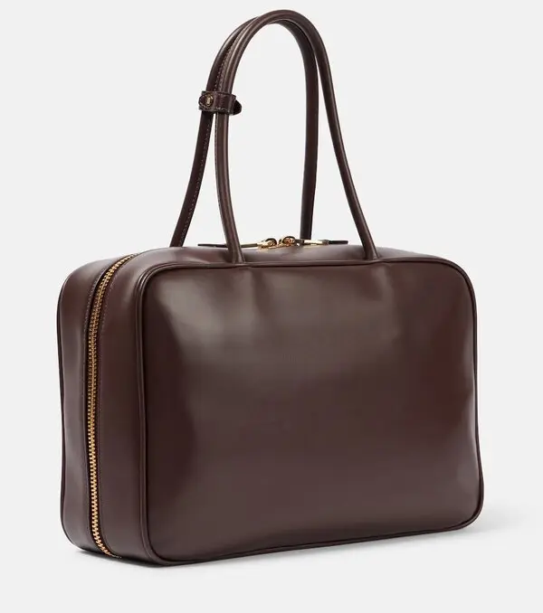 Miu Miu Beau Large Leather Tote Bag