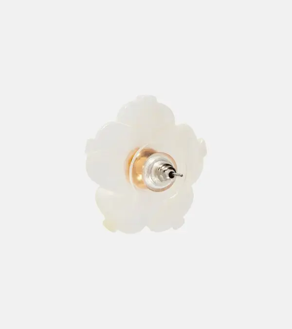 JENNIFER BEHR Zia Faux-pearl Earrings - White