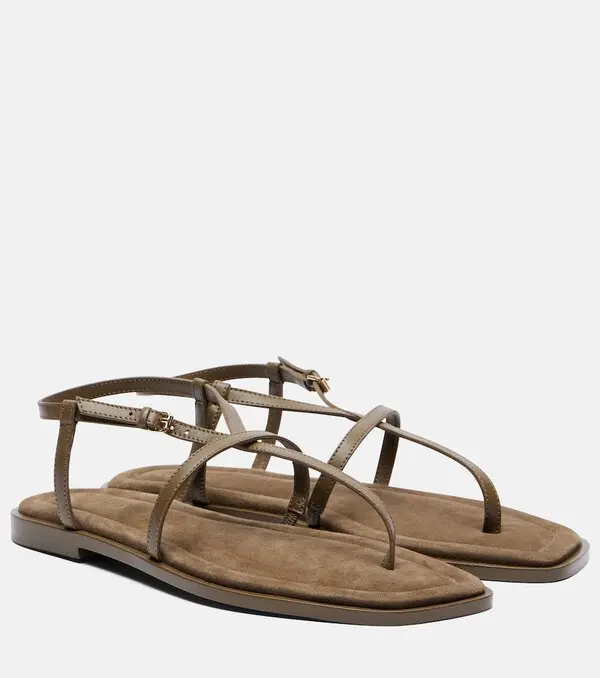 A.emery Remly Suede Sandals - Brown