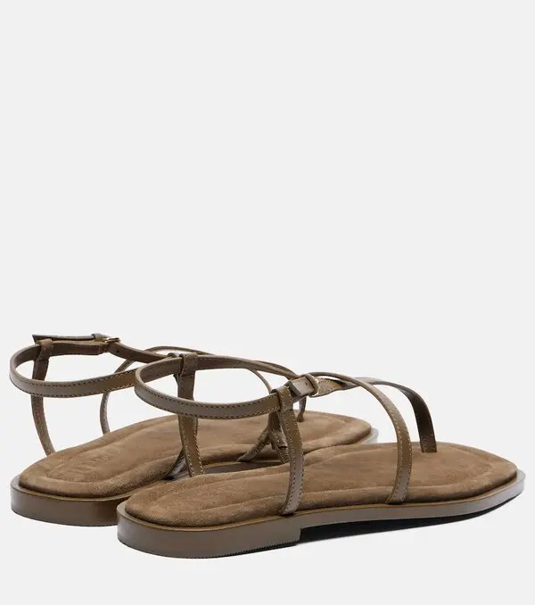 A.emery Remly Suede Sandals - Brown