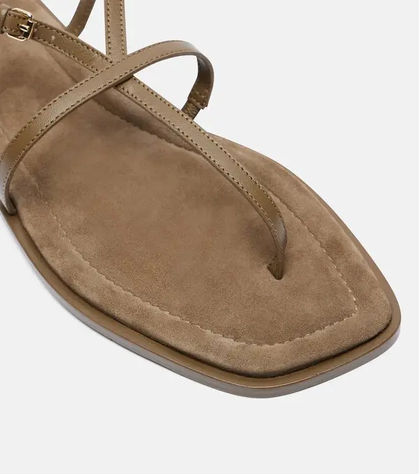 A.emery Remly Suede Sandals - Brown