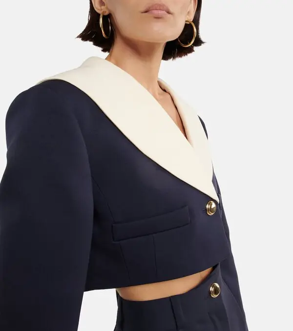 Miu Miu Crop Wool Jacket