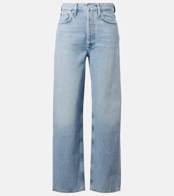 AGOLDE Henson Wide-leg Jeans - Blue