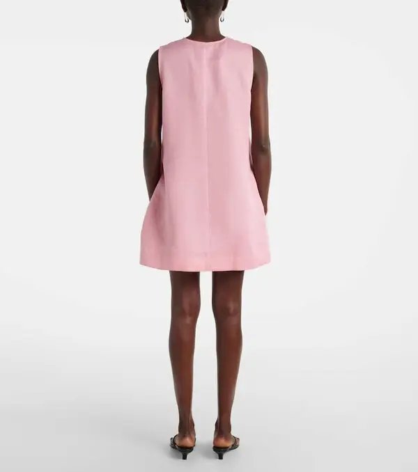 Asceno Derya Linen Minidress