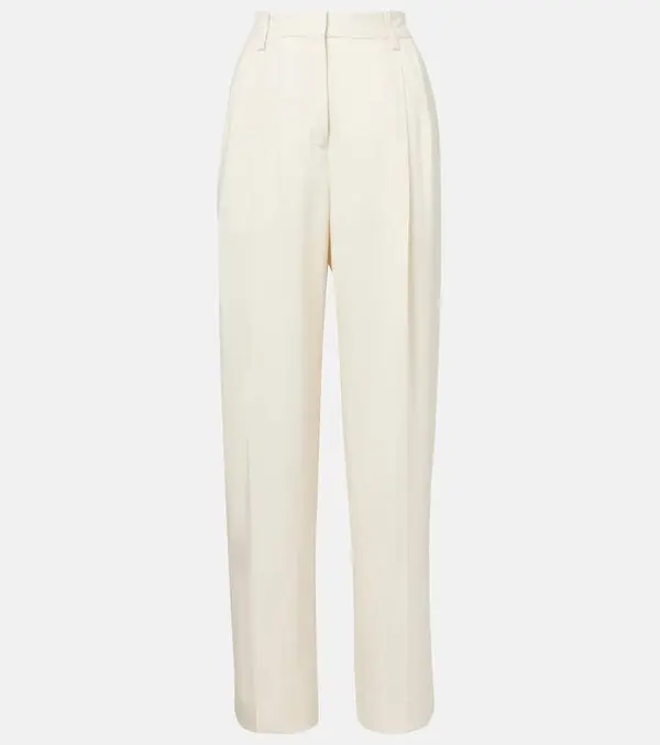 TOTEME High-rise Straight Pants