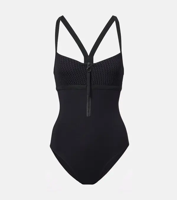 ERES Egerie Jacquard Swimsuit - Black