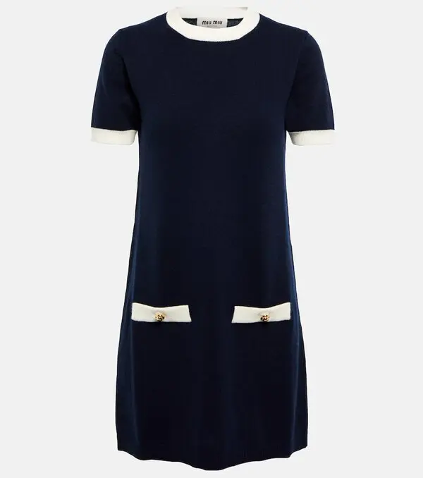 Miu Miu Cashmere Minidress