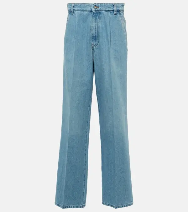 Miu Miu Low-rise Wide-leg Jeans