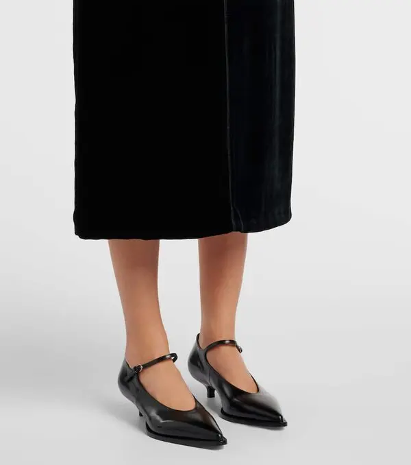 Miu Miu Satin Midi Dress