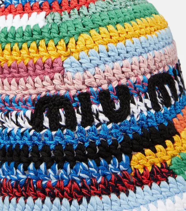 Miu Miu Crochet Bucket Hat