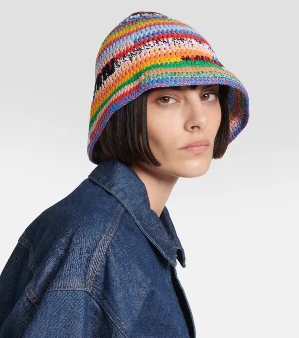 Miu Miu Crochet Bucket Hat