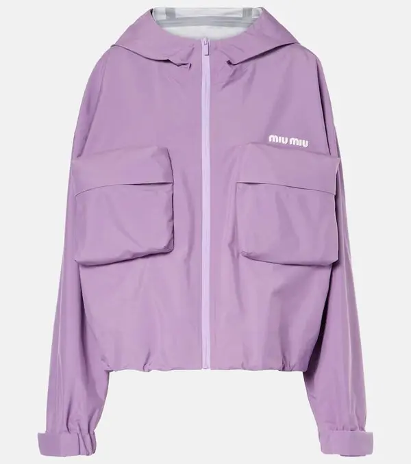 Miu Miu Technical Canvas Jacket