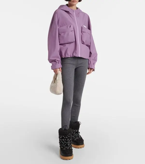 Miu Miu Technical Canvas Jacket