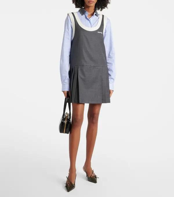 Miu Miu Patent Leather Top Handle Bag
