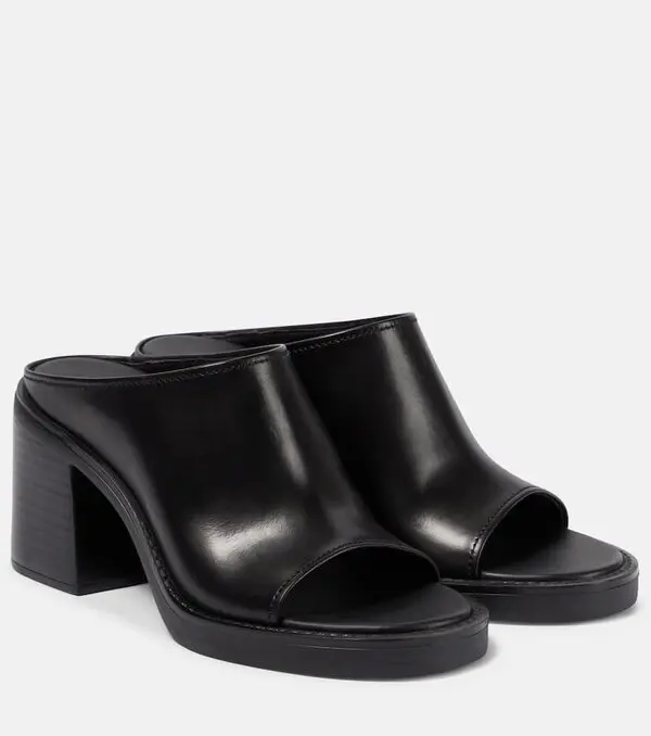 Miu Miu Leather Mules
