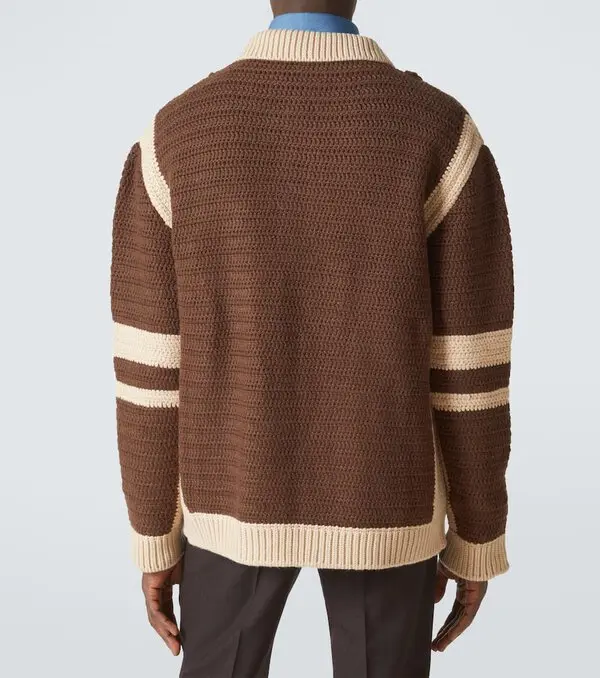 Miu Miu Cable-knit Cashmere Zip-up Sweater