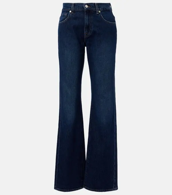 7 For All Mankind Tess High-rise Straight Jeans