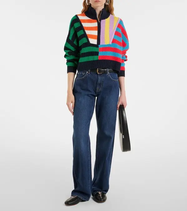 7 For All Mankind Tess High-rise Straight Jeans