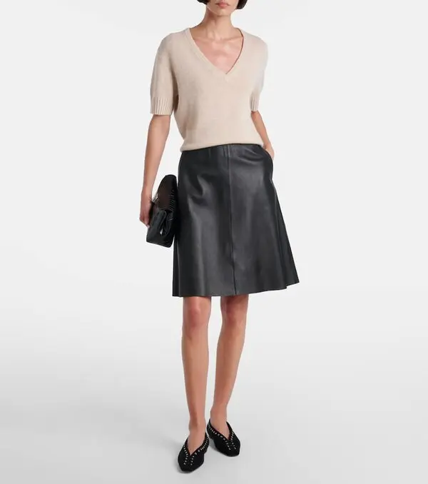Jardin Des Orangers Cashmere Top - Beige