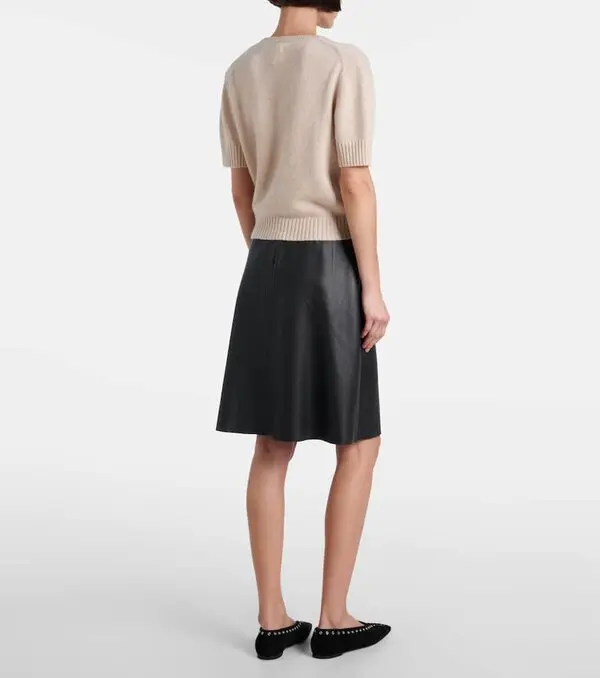 Jardin Des Orangers Cashmere Top - Beige