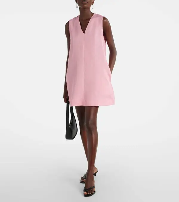 Asceno Derya Linen Minidress