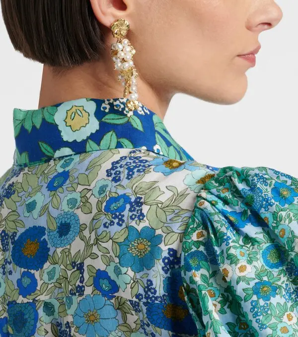 ALEMAIS Team Spirit -plated Earrings