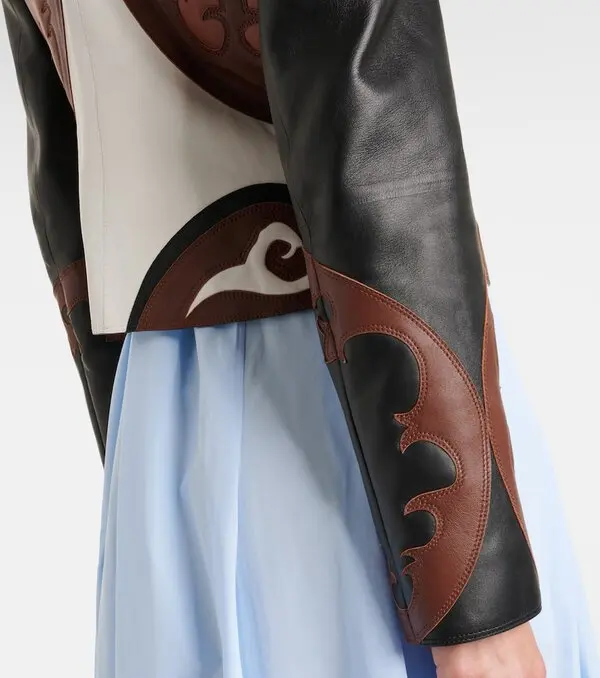 Gabriela Hearst Albie Leather Jacket