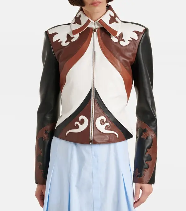 Gabriela Hearst Albie Leather Jacket