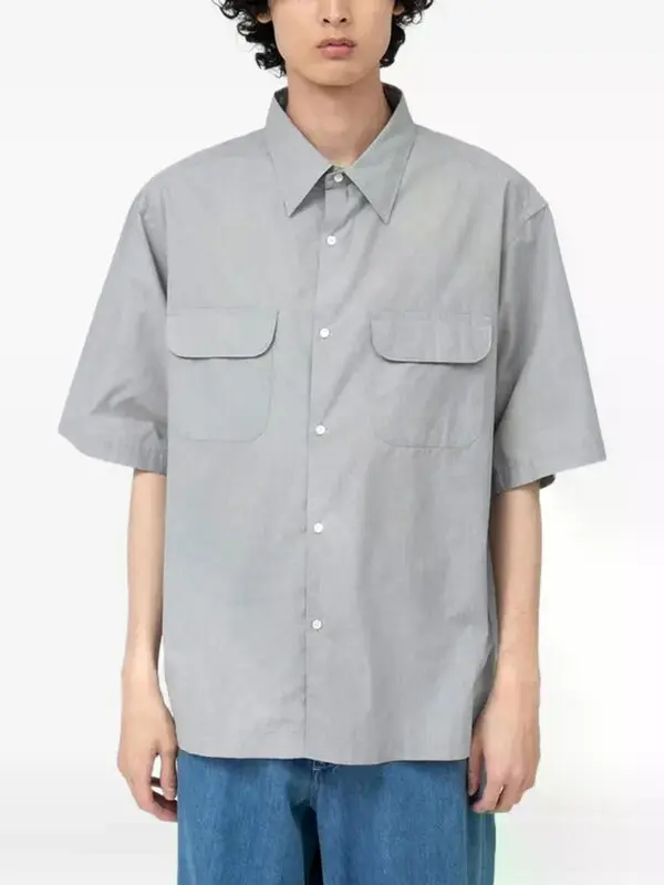 Nanamica Regular-collar End-on-end Shirt