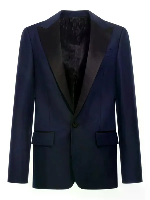 Roberto Cavalli Satin-trim Blazer