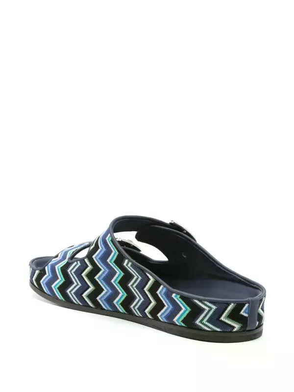 Missoni Zigzag Platform Sandals