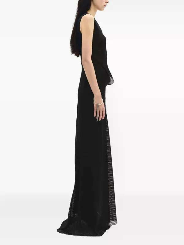 sachin and babi light blue dress Ann Demeulemeester Leah Asymmetric Dress In Black - 30% Off