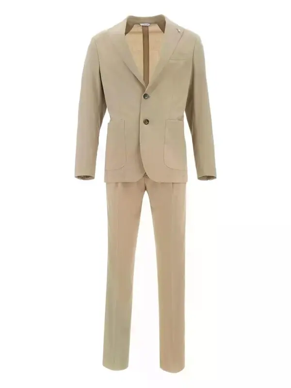 MANUEL RITZ Single-breasted Suit - Neutrals