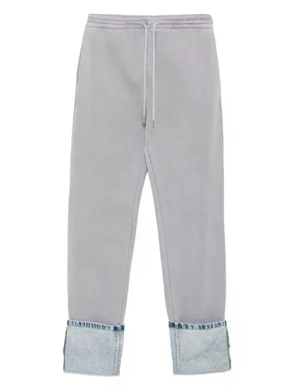 Moschino Denim-trim Trousers