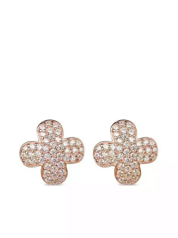 JUWELINA PARIS Prima Rose Earrings - Pink
