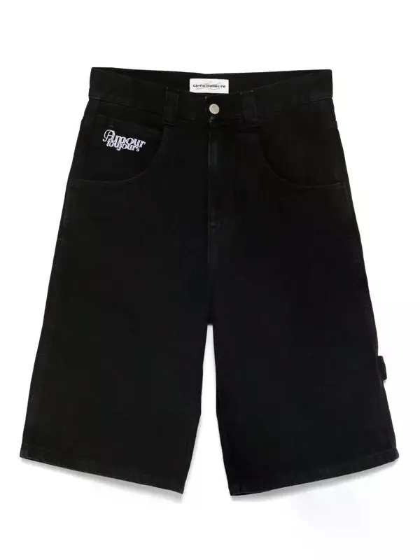 CARNE BOLLENTE Cupid's Cheeks Denim Shorts