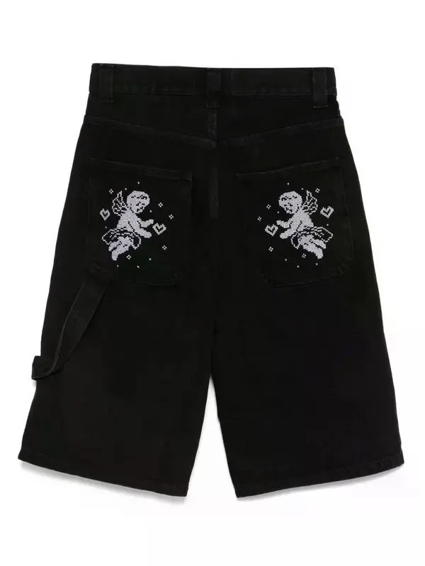 CARNE BOLLENTE Cupid's Cheeks Denim Shorts
