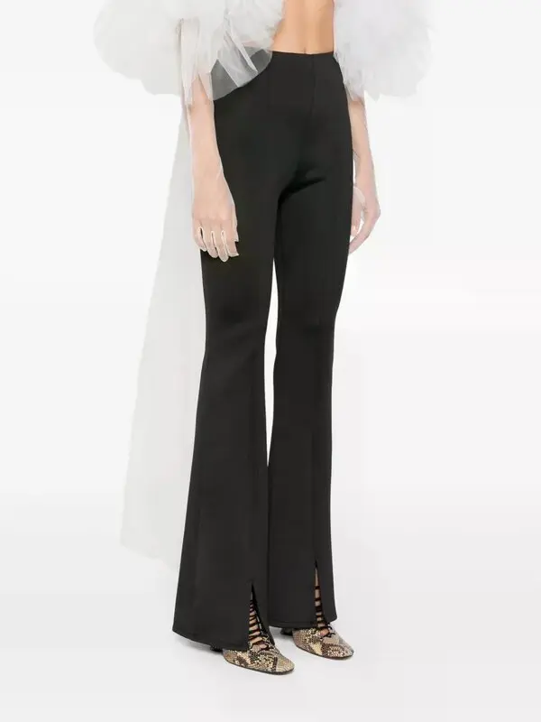 Alchemy Fashions High-rise Flared Trousers
