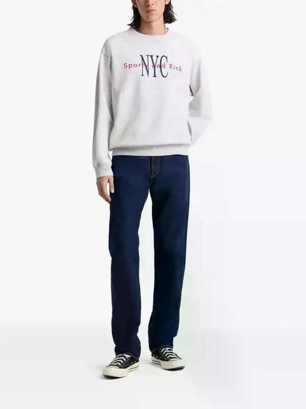 Sporty & Rich Cotton Sweatshirt