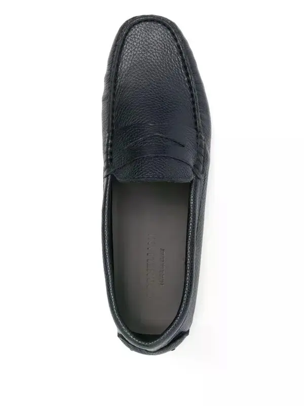 Corneliani Leather Loafers