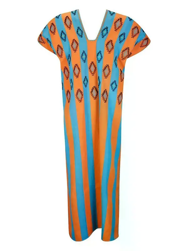 TANDEM Embroidered Maxi Dress