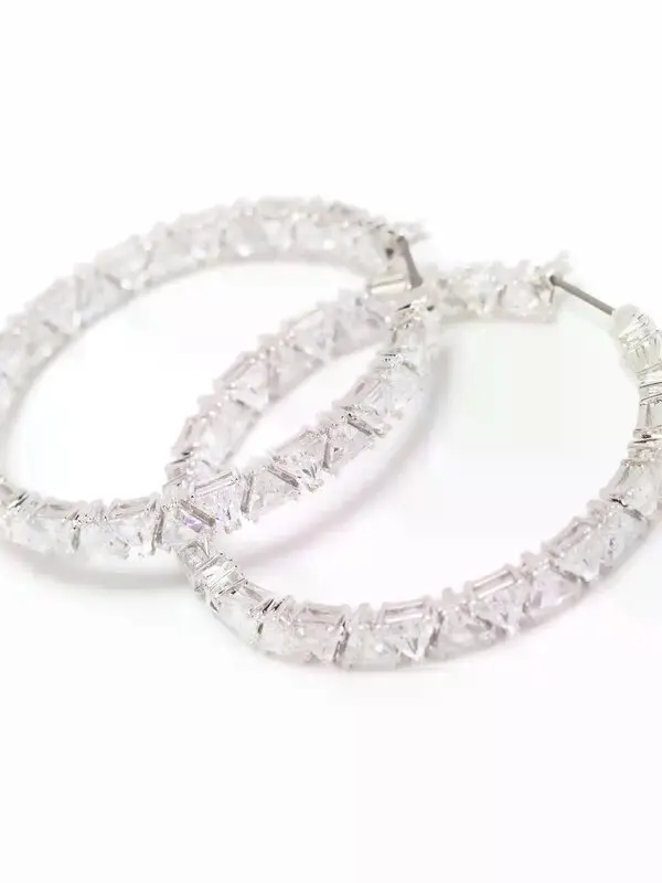 SWAROVSKI Matriz Hoop Earrings